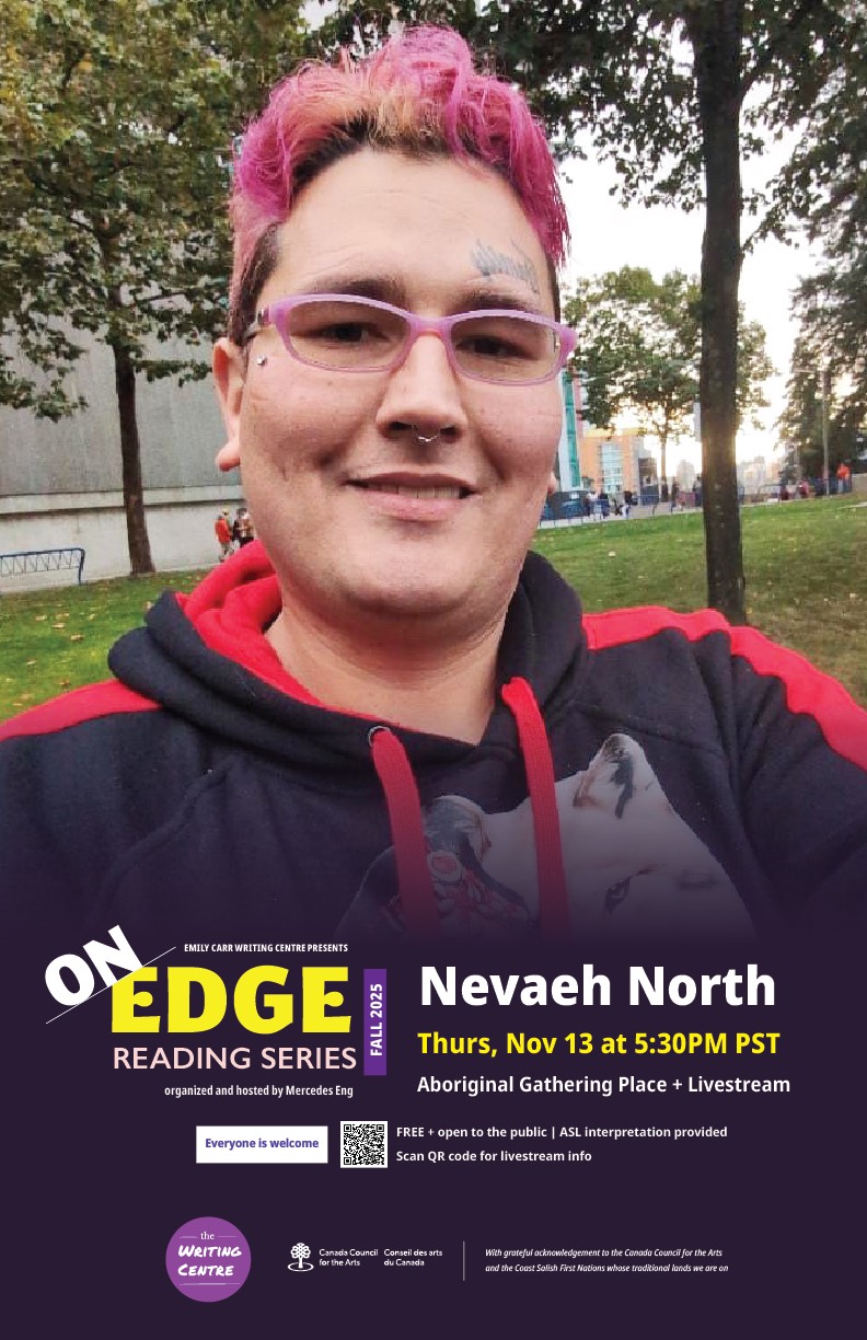 Nevaeh North (ON EDGE READING SERIES: FALL 2025) | Greater Vancouver ...